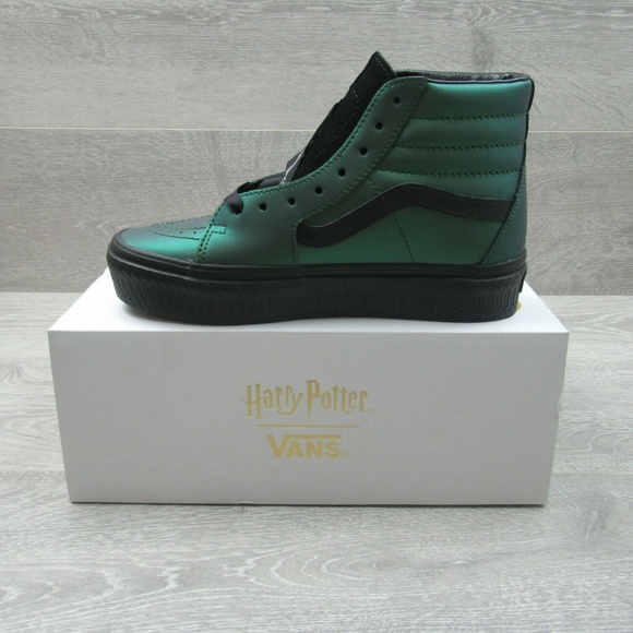 Vans | Shoes | Vans Harry Potter Sk8hi Emerald Green Dark Arts | Poshmark